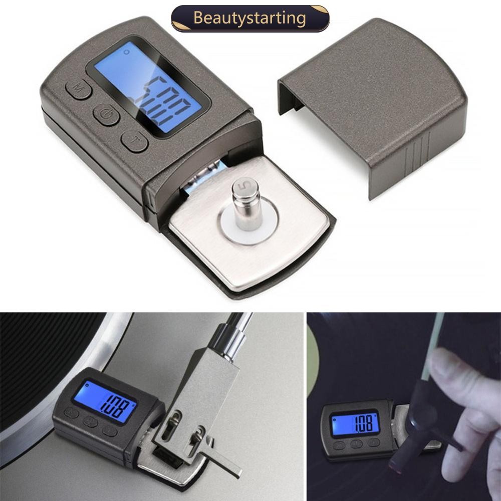 Beautystarting แบบพกพา LCD Digital Turntable Stylus Force Scale Meter ...