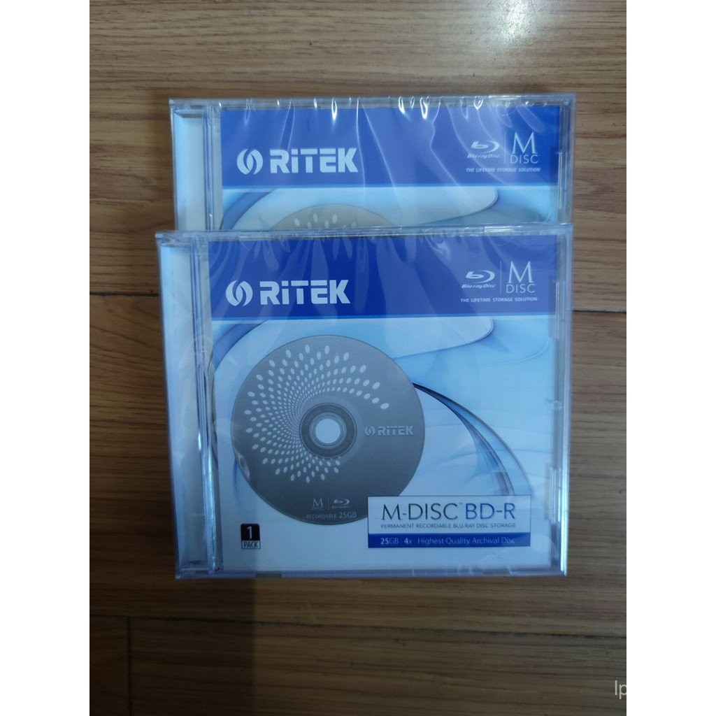 แผ่นดิสก์พิมพ์ RITEK Archival Standard Millennium CD MDISCDVD Blu-ray BD 25G ลายนกหัวขวาน ...