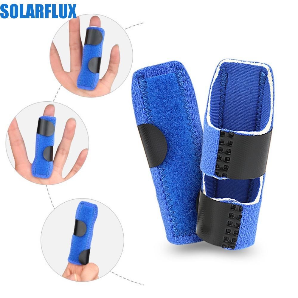 SOLARFLUX Fixed Finger Cots ปรับอลูมิเนียม Fix Strap Protector Finger ...