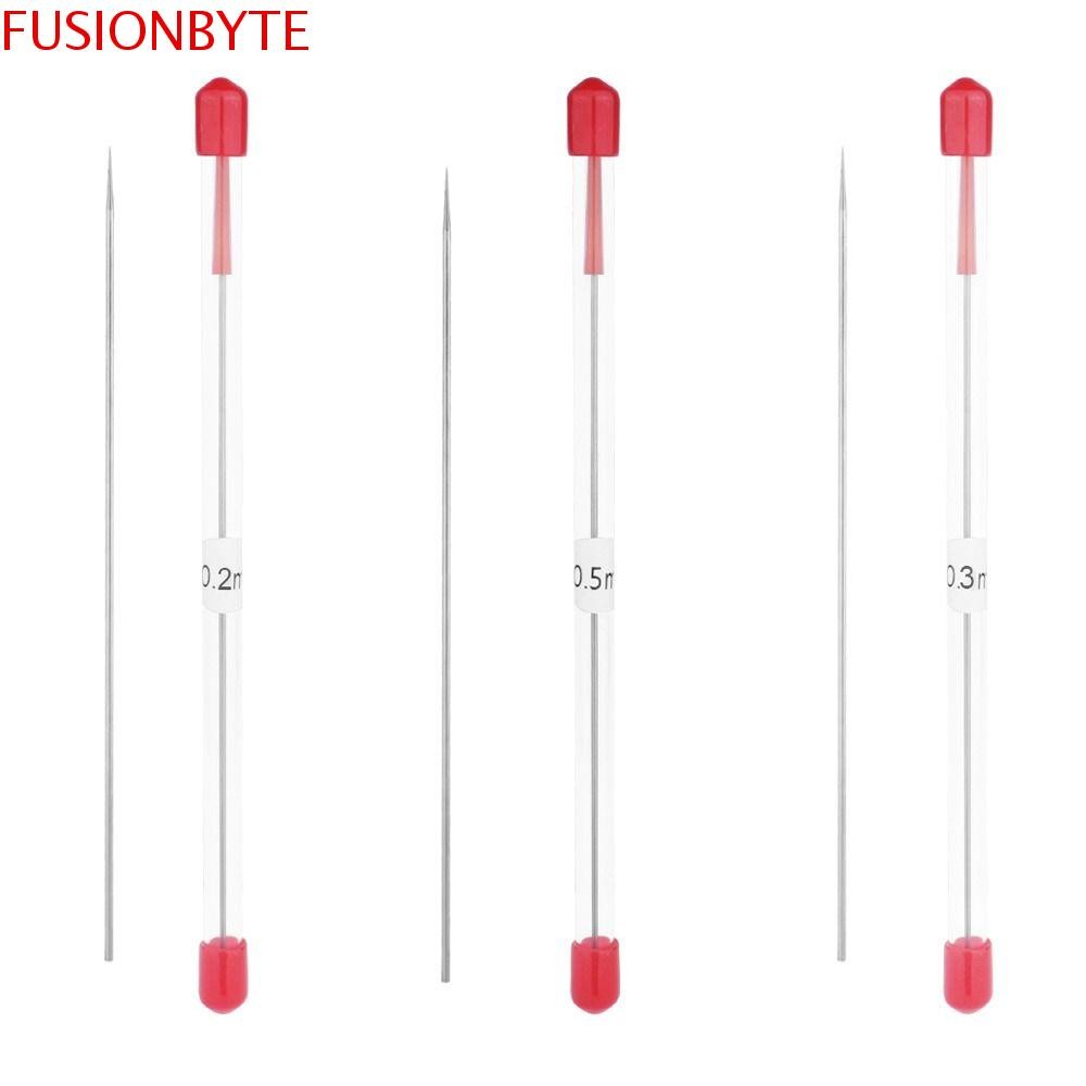 FUSIONBYTE Airbrush เข็ม 0.2 มม./0.3 มม./0.5 มม.Sprayer อุปกรณ์เสริมสเปรย์เข็มหัวฉีด Air แปรง ...