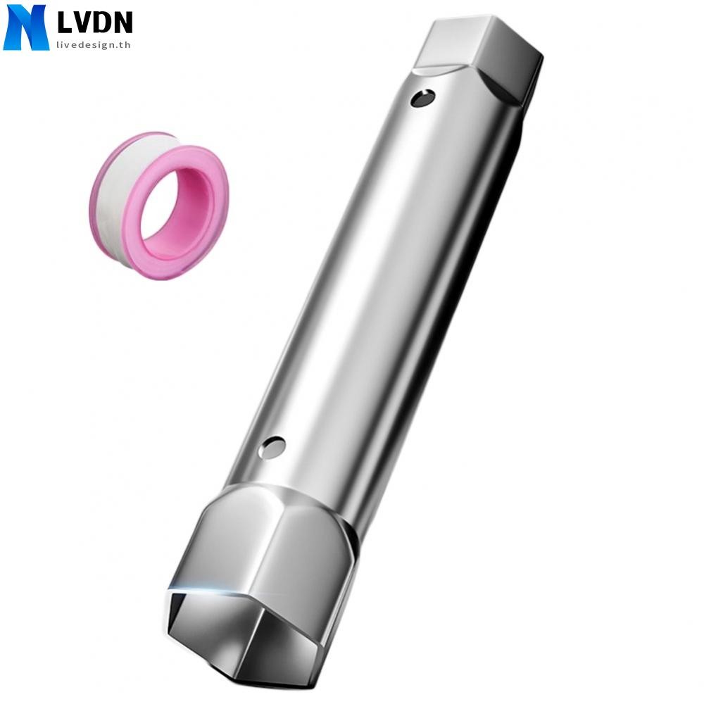 ท่อ Spanner ซ่อมเครื่องมือประแจซ็อกเก็ต Ratchet Sink Faucet Drain การ ...