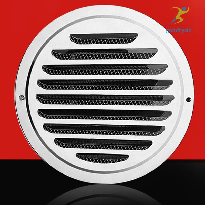 [DI] 75-200 มม.201 สแตนเลสผนัง Air Vent Grille ภายนอกรอบท่อระบายอากาศ ...