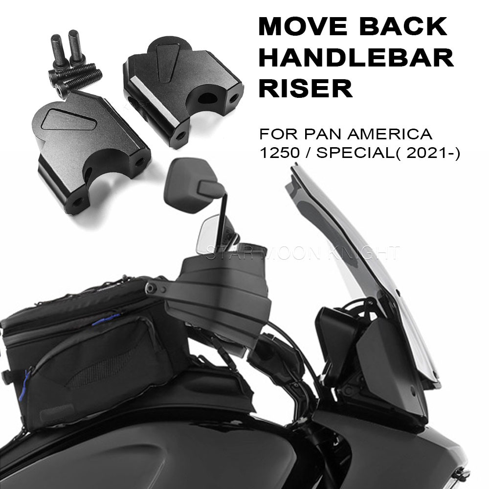อุปกรณ์เสริมรถจักรยานยนต์ Handle Bar Riser Clamp สําหรับ RA1250 PA1250 ...