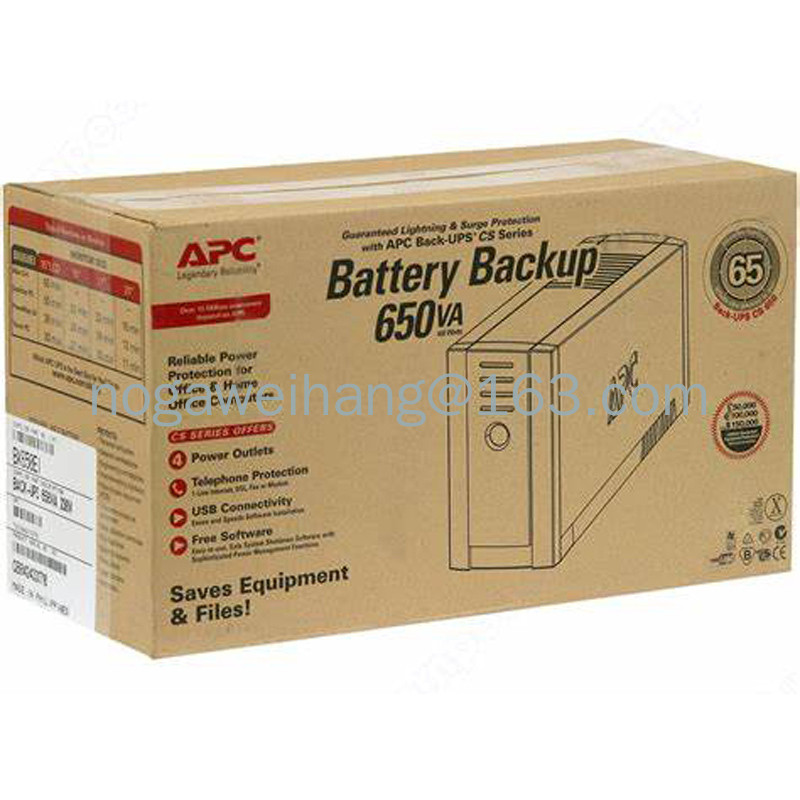 Apc Back-UPS CS 650 BK650EI UPS เครื่องสํารองไฟ/ใหม่เอี่ยม พร้อมบรรจุ ...