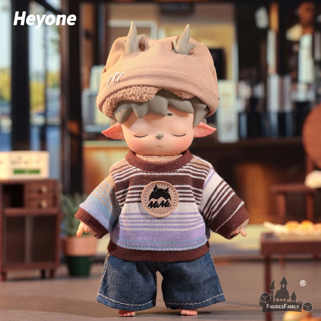 [ของแท้] heyone mimi's City Walk Series ไวนิล Plush Basic สไตล์ยืนยัน ...