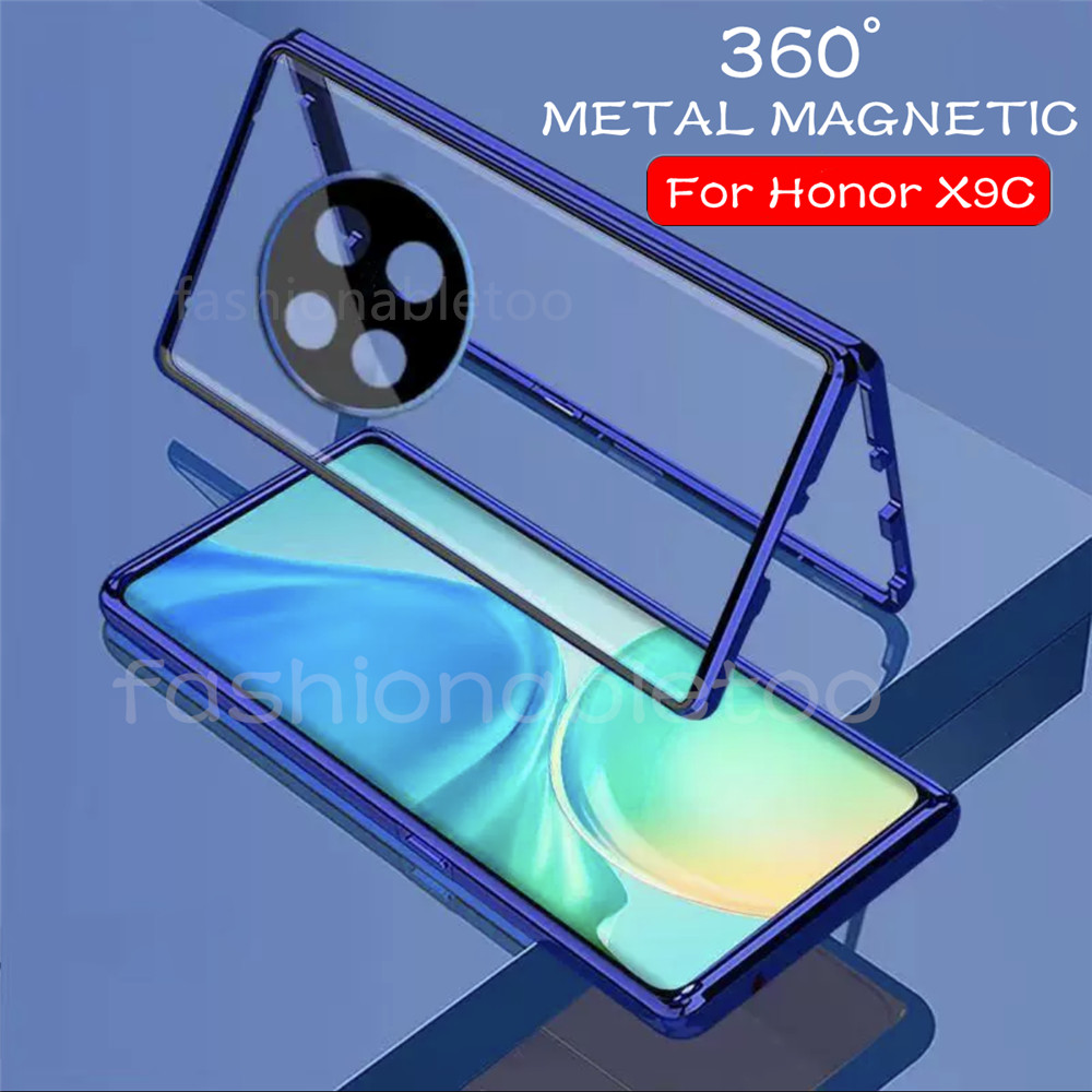 สองด้านกระจกนิรภัยเคสโทรศัพท์สําหรับ Huawei Honor X9C X9B X9A X8 X 9C ...