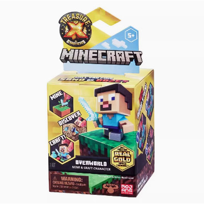 Toy Treasure X minecraft minecraft Merchanted Doll Surprise Mystery Box ...