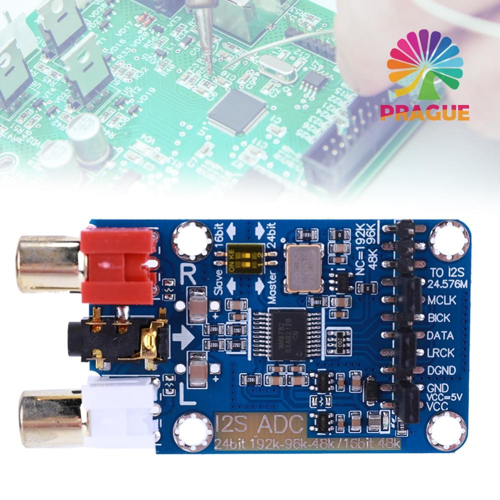 I2s ADC Audio I2S Capture Card Module Master Slave Mode Development ...
