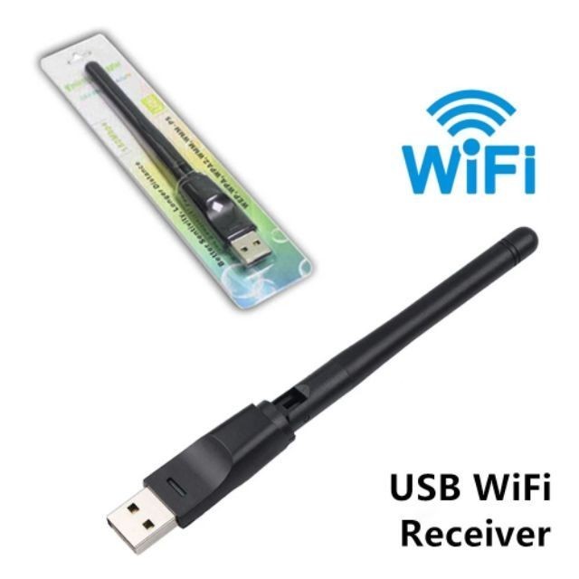 JUM การ์ดเครือข่ายไร้สาย 150Mbps Mini USB 2.0 WiFi ADAPTER เสาอากาศ PC LAN Wi-Fi Receiver ...
