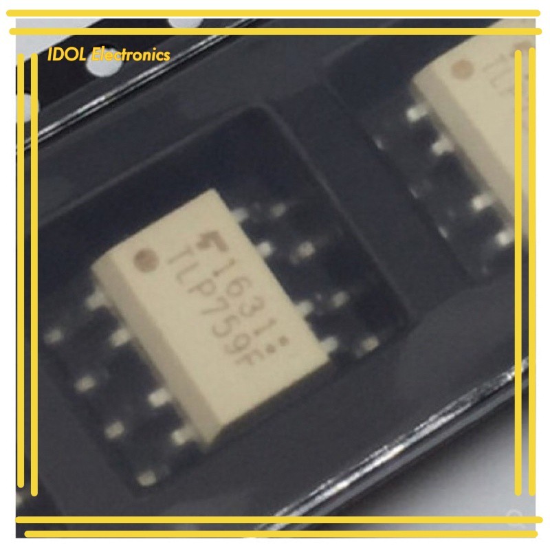 ราคาถูก! optocoupler แบบอินไลน์ TLP759 DIP8 SMD TLP759 SOP-8 opto ...
