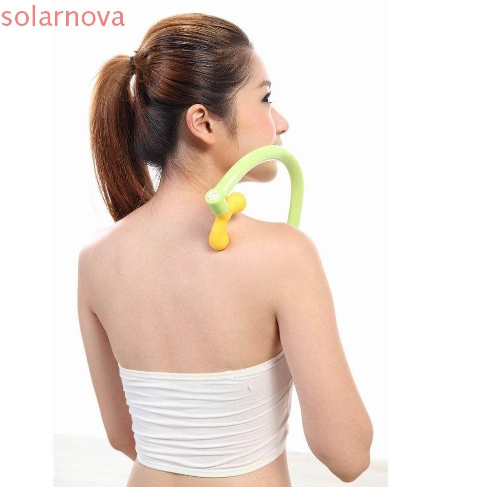Solarnova แท่งจุดนวดด้วยตนเอง, คอ Self ปรับกลับการบีบอัด Stick, นวด ...