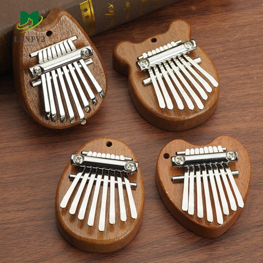 ALANFY เปียโนนิ้ว, Mini Marimba 8 คีย์ Kalimba, เครื่องมือคีย์บอร์ดแบบ ...