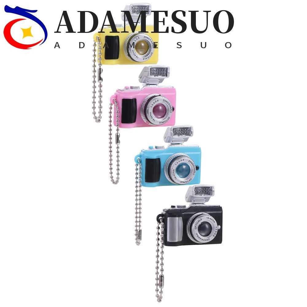ADAMESUO กล้องไฟฟ้า Luminous Key Chain, กล้อง Led รถ Key แหวน,เด็ก ...