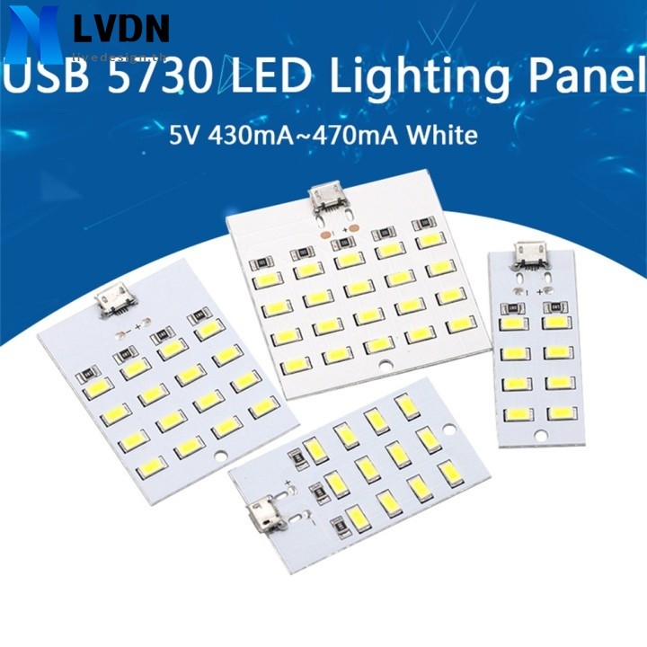 5730 smd 5V 430mA~470mA สีขาว Mirco USB 5730 แผงไฟ LED USB mobile light สินค้าคุณภาพสูง | Shopee ...