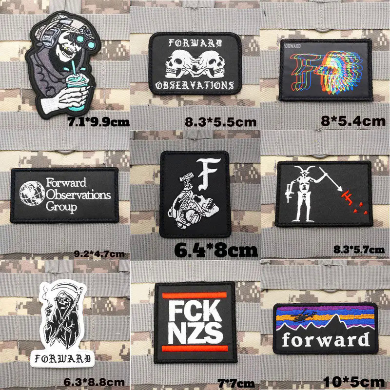 FOB Forward Observations group Military Tactical Embroidered Patches ...