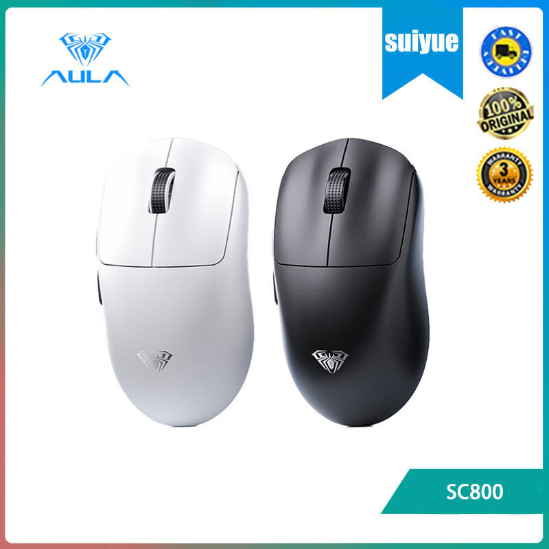 Aula SC800 เมาส์น้ําหนักเบาแบบมีสายไร้สาย 3395 แล็ปท็อปเดสก์ท็อป ...