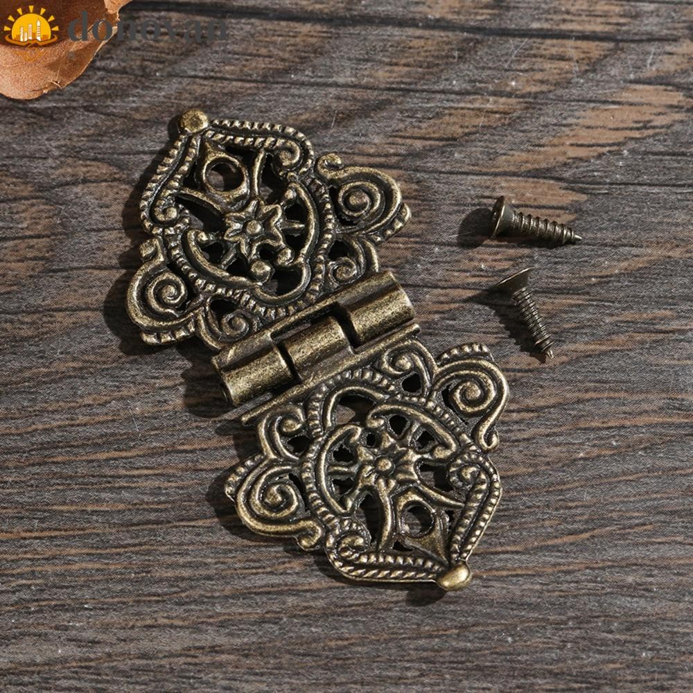 Dodonvan Hollow Flower Mini DIY ประตูตู้ลูกไม้กล่องไม้ฮาร์ดแวร์เฟอร์นิเจอร์ | Shopee Thailand