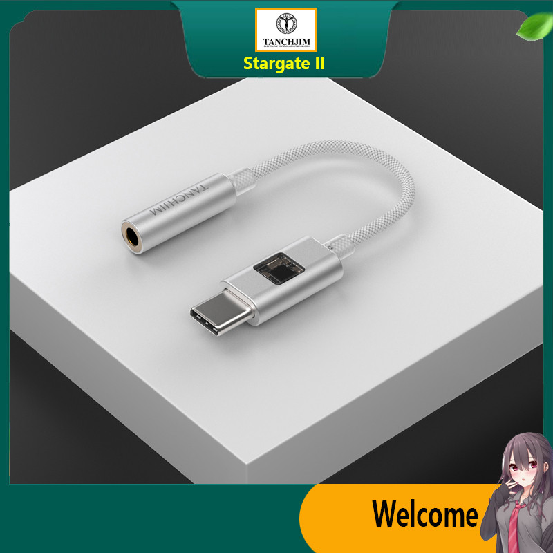 Tanchjim Stargate II / Stargate 2 CS43131 แบบพกพา USB DAC/AMP TypeC ถึง 3.5 มม.DSD256 Hi-res หู ...