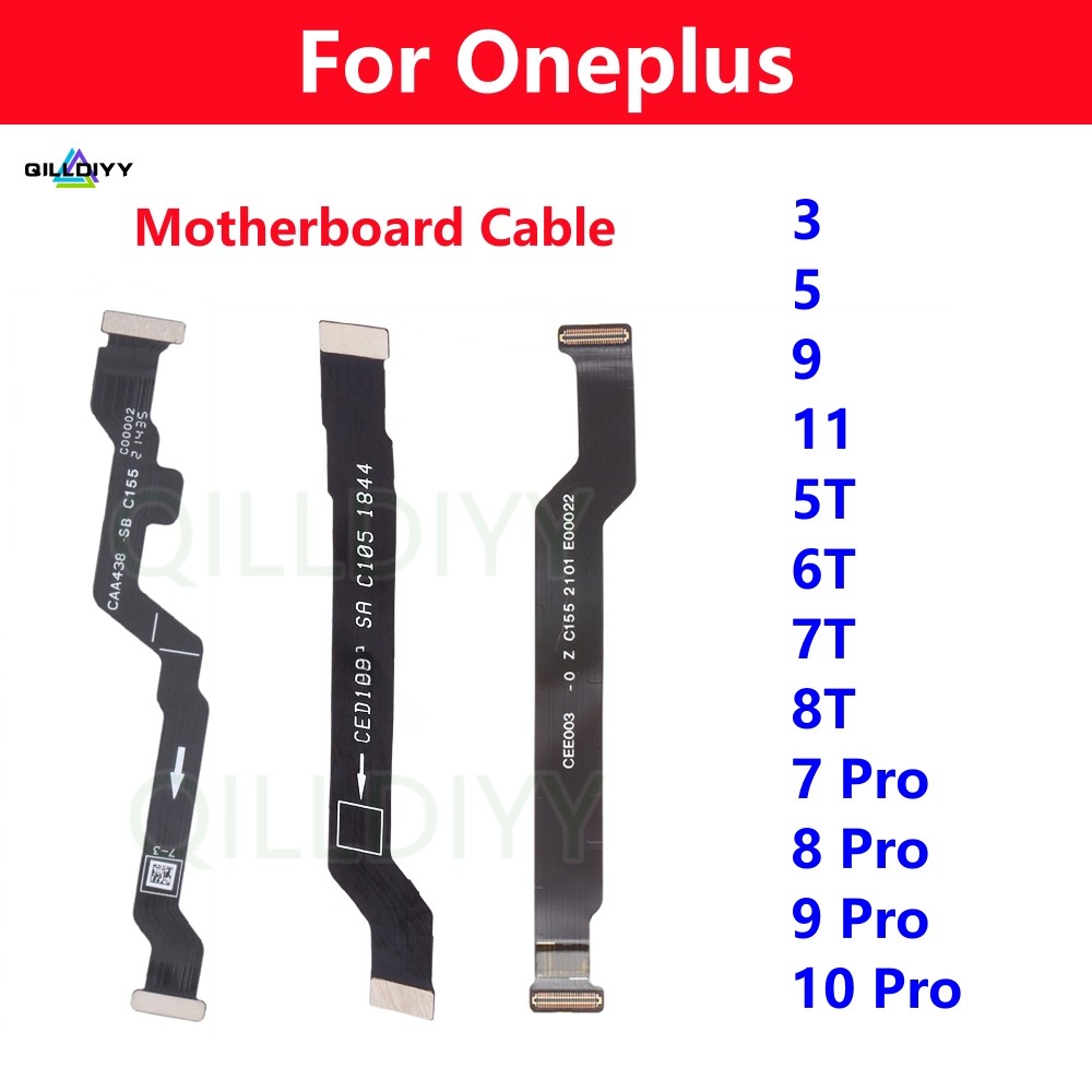1pcs เมนบอร์ดหลัก Flex Cable สําหรับ Oneplus 1 + 3 5 9 11 5T 6T 7T 8T 7 8T 7 8 9 10 Pro Flex ...