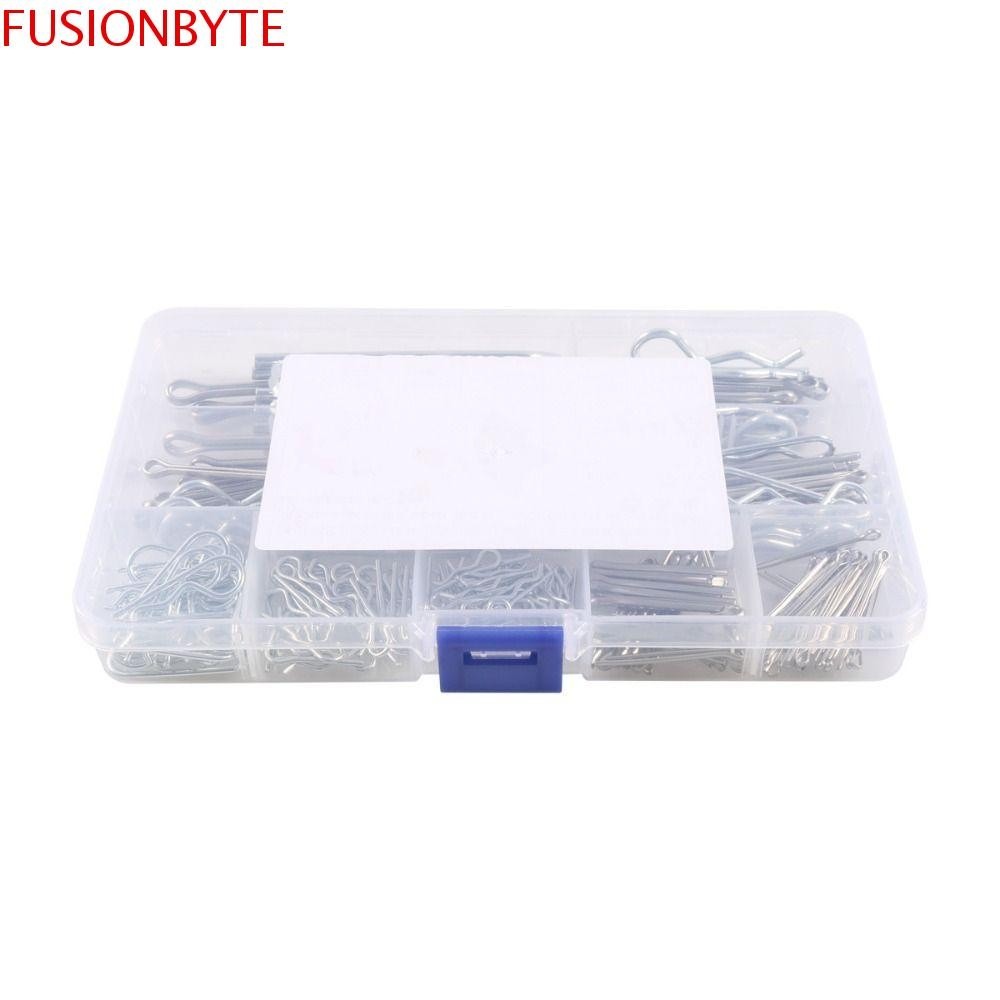 FUSIONBYTE ชุดหมุดโคตเตอร์, หมุดสแตนเลสแยกคลิปยึด, คลิปรถแทรกเตอร์ 210 ชิ้น 13 ขนาดการกัดกร่อน ...