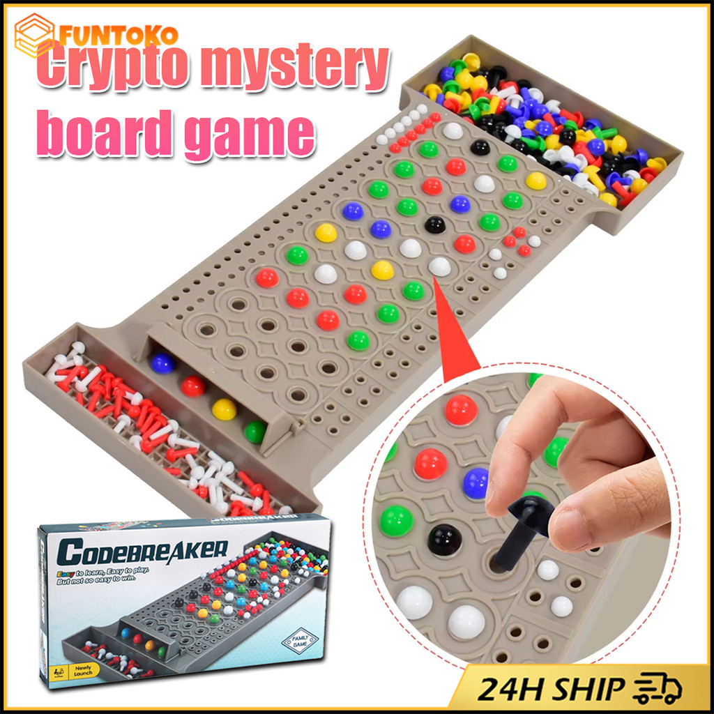 สินค้ามีคุณภาพ code breaking mastermind บอร์ดเกม code breaker ของเล่น ...