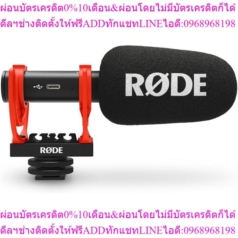 RODE VideoMic GO II Ultracompact Analog/USB Camera-Mount Shotgun ...