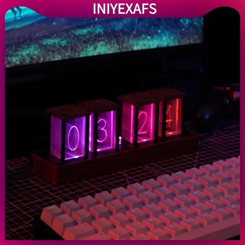 [iniyexafs] Nixie Tube Clock, Nixie Tube Digital Clock Electronic Large ...