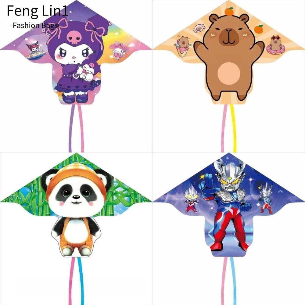 FENGLING การ์ตูน Kites, บินง่าย 100 เมตร Kite String เด็ก Kite, บินดี ...