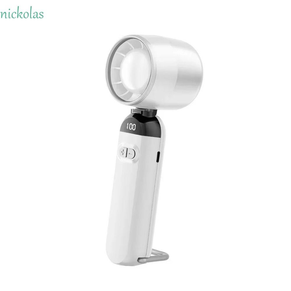 NICKOLAS Mini Hand Fan, Stand ชาร์จพัดลมชาร์จ USB ขนาดเล็ก, Camping แบบ ...