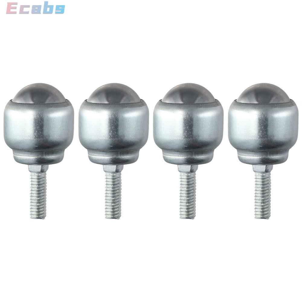 ECABS 4pcs Ball Transfer Bearing,เหล็กคาร์บอน 360 องศาหมุนล้อแบริ่ง ...