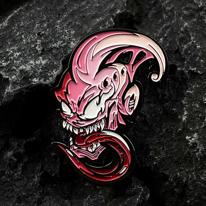 Venom Bio เข็มกลัดอะนิเมะ Dragon Ball และ Superhero Mix Match ป้ายโลหะ ...