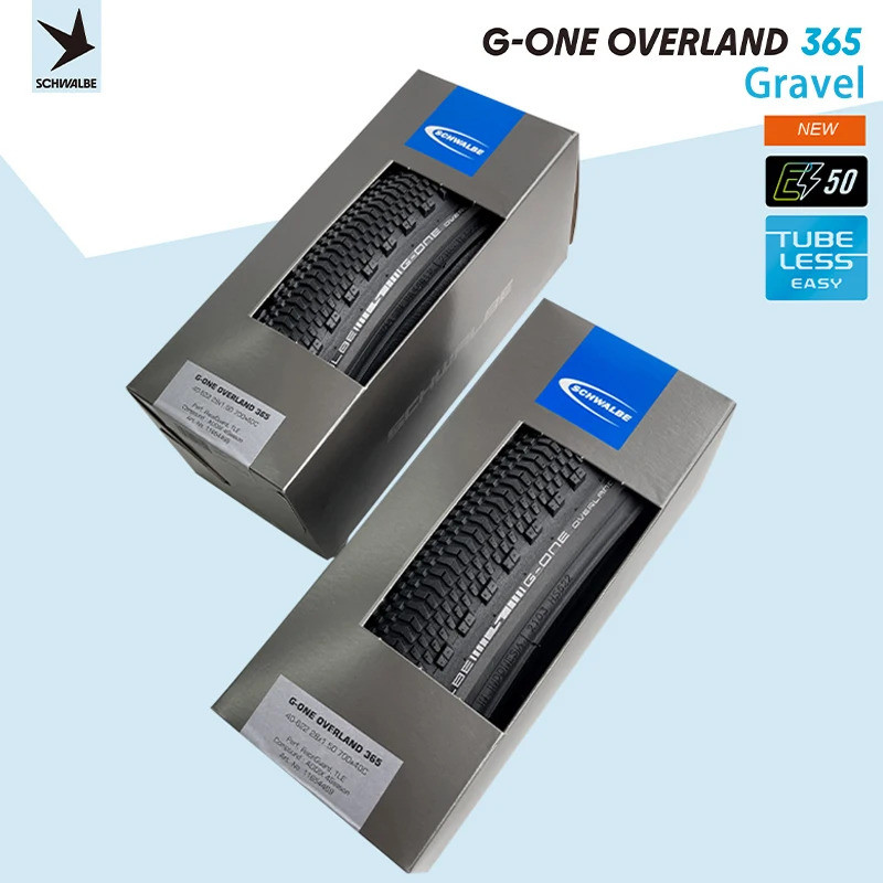 SCHWALBE G-ONE OVERLAND 365 700x40C/45C 28x2.0 Gravel Road Bike ยาง ...