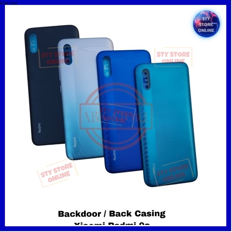 ฝาหลัง BACKDOOR BACKCOVER HP XIAOMI REDMI 9A BACK CASING HOUSING ...