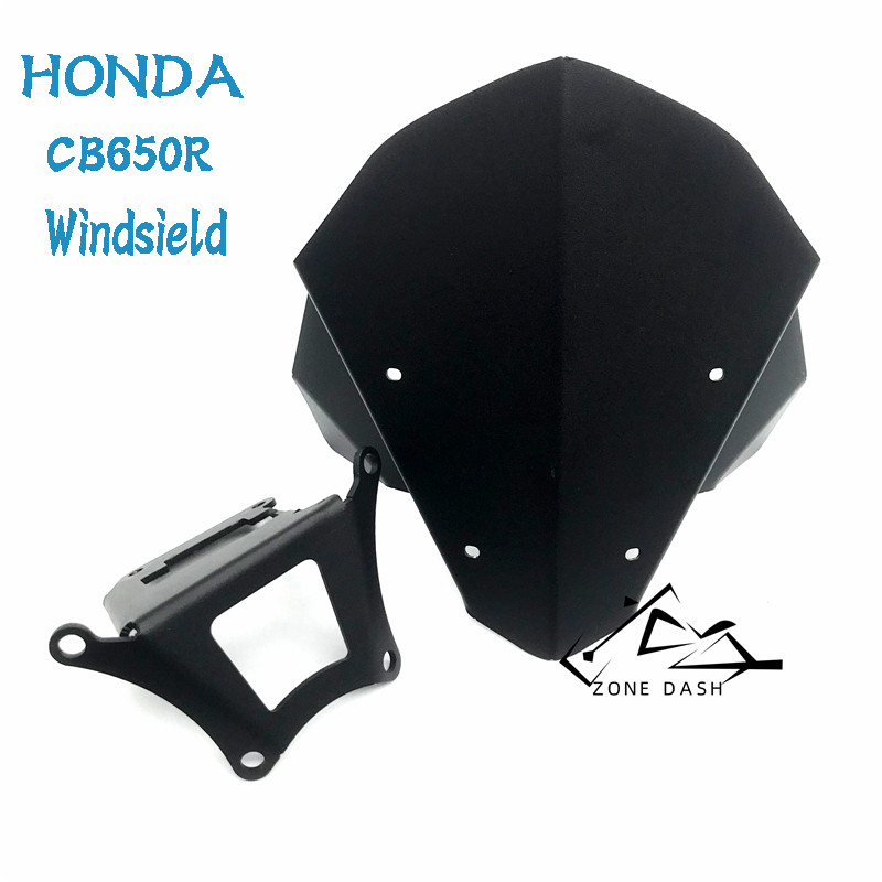 รถจักรยานยนต์กีฬา Touring กระจก WindScreen Deflector สําหรับ HONDA ...
