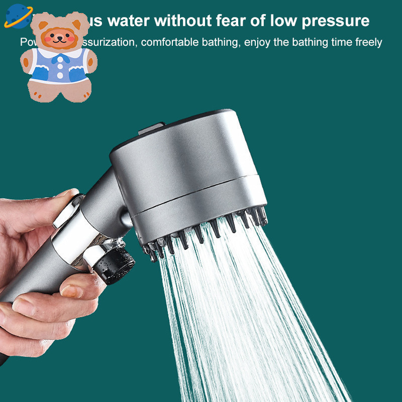 3 Functional Massage Shower Head Shower Head with Handheld High ...