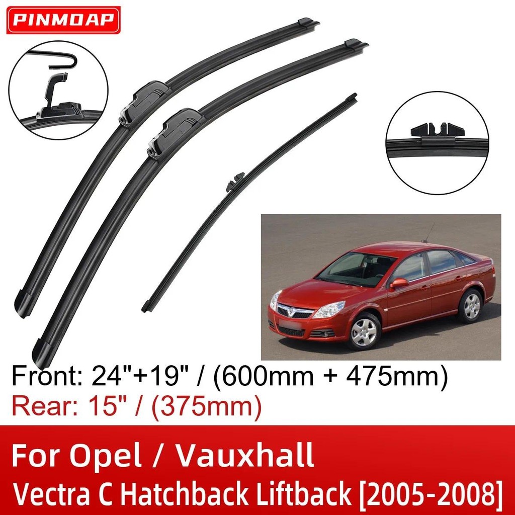 สําหรับ Opel Vauxhall Vectra C Hatchback Liftback 2005-2008 24 "+19 ...