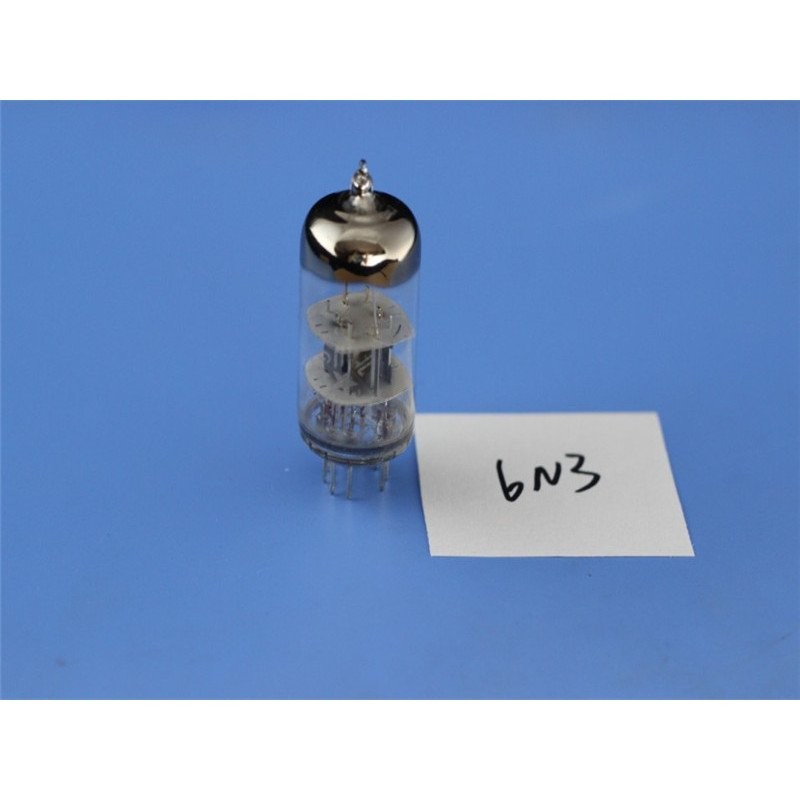 หลอดทดแทนแบรนด์ใหม่ 6N3-J สำหรับ 5670 6H3N พรีแอมป์ รับประกันหนึ่งเดือน ...
