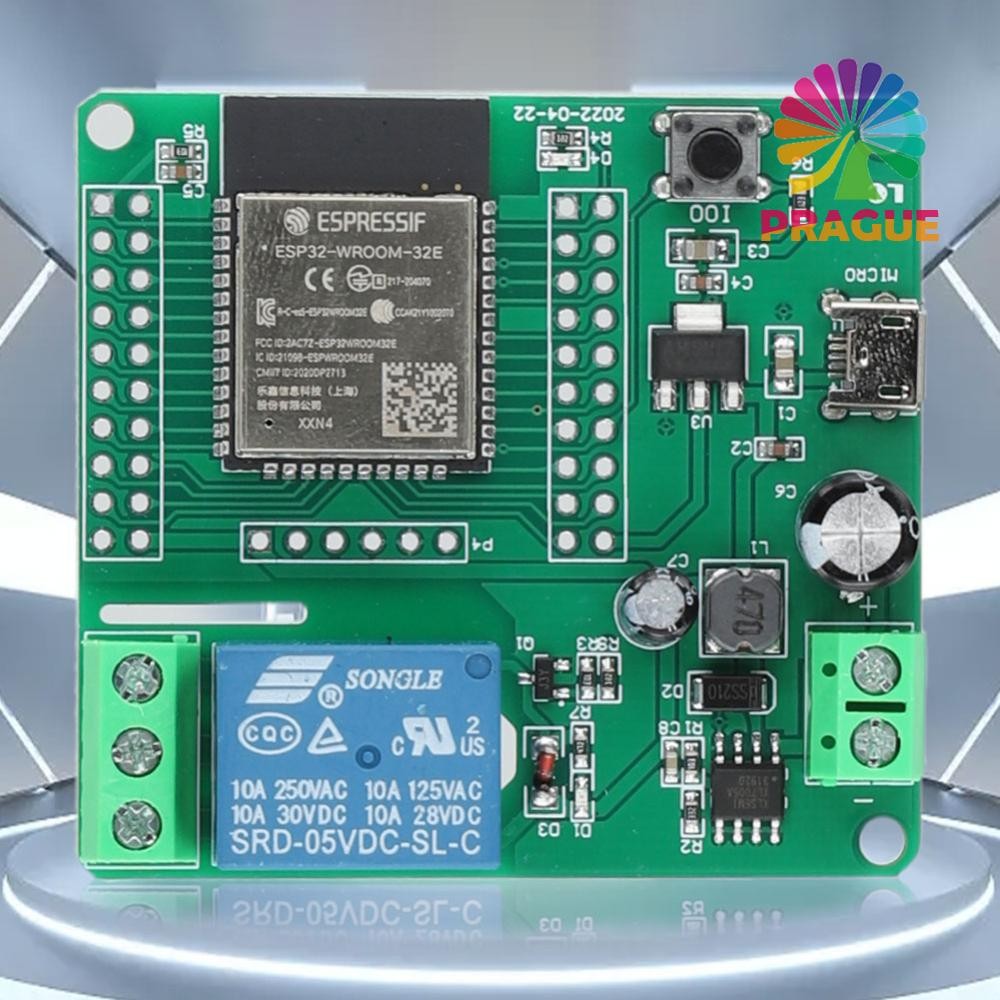 Esp32 1/2/8 ช่อง WIFI บลูทูธโมดูลรีเลย์ BLE แหล่งจ่ายไฟ DC 5-30/60V ESP32-WROOM Development ...