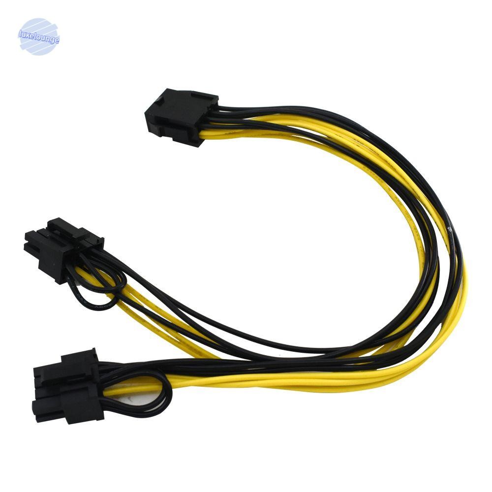 Luxelunge GPU Splitter Cable Female to Male PCIE แหล่งจ่ายไฟเมนบอร์ด ...