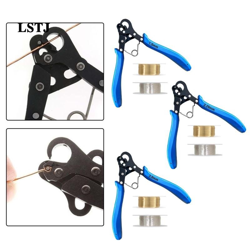 [Lstjj] Step Eye Pin Looper คีมลวด Rolling คีม Jewellery Beading ทนทาน ...