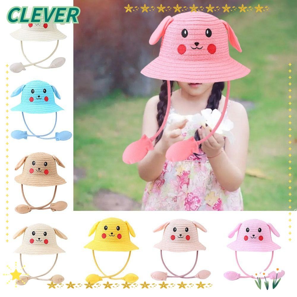 Clever สัตว์ Earflap หมวก, Headwear สัตว์ถังหมวกย้ายหูหมวก, Pikachu Sun ...