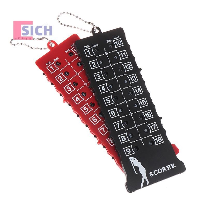 [Sich] 1 PC 18 Hole Golf Stroke Putt Score Card Counter Score Indicator ...