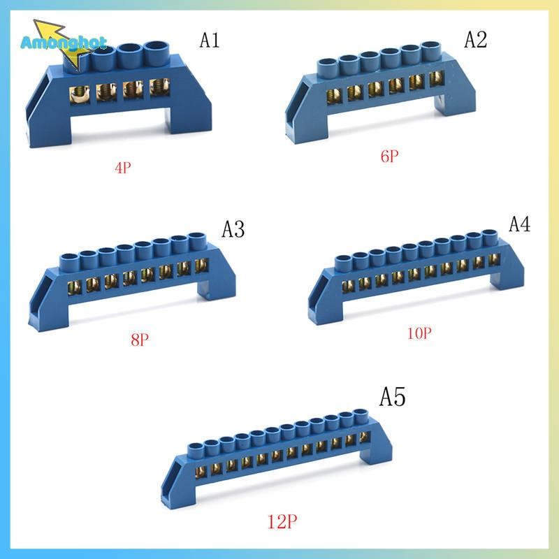 Amonghot> ทองเหลือง 4-12P Plug-in Wire Connector สกรู Terminal Barrier ...