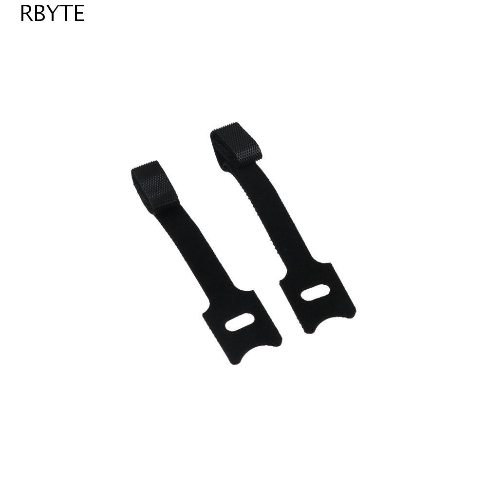 RBYTE 50 ชิ้นไนลอนยึดสายผูก,สายรัดตะขอห่วงปรับสายไฟผูก,ทนทานสายไฟออแกไนเซอร์ป้องกันสายไฟผูกสาย ...