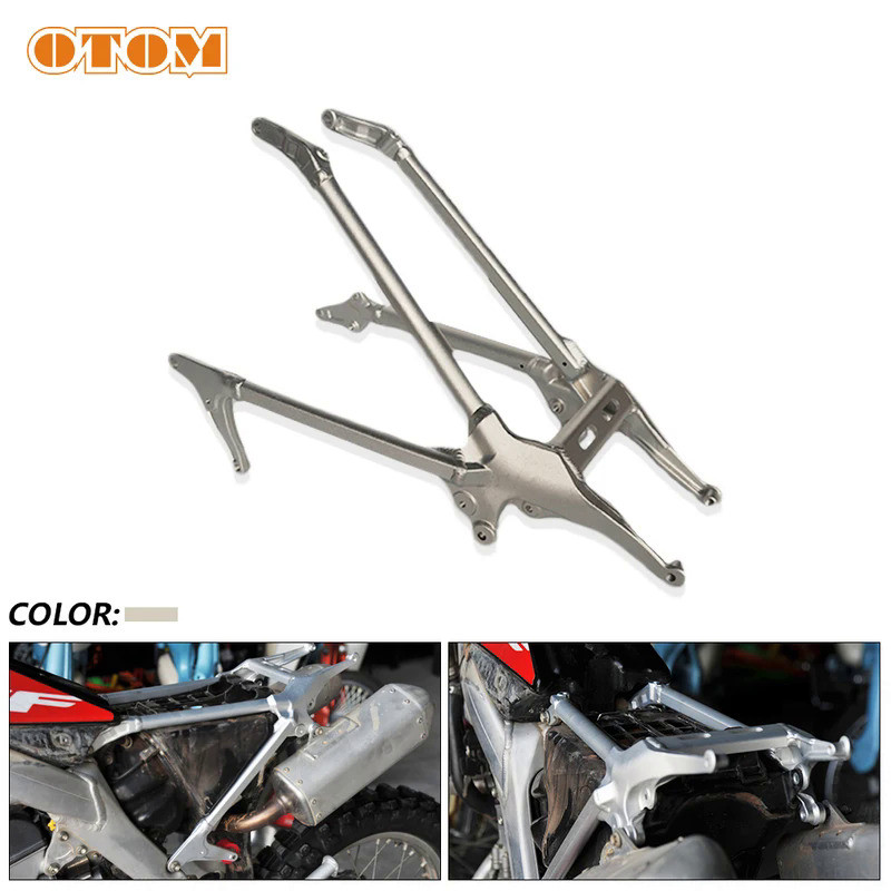Mo OTOM Motorcycle Frame Subframe Rear Seat Stay Support Tray Aluminum ...