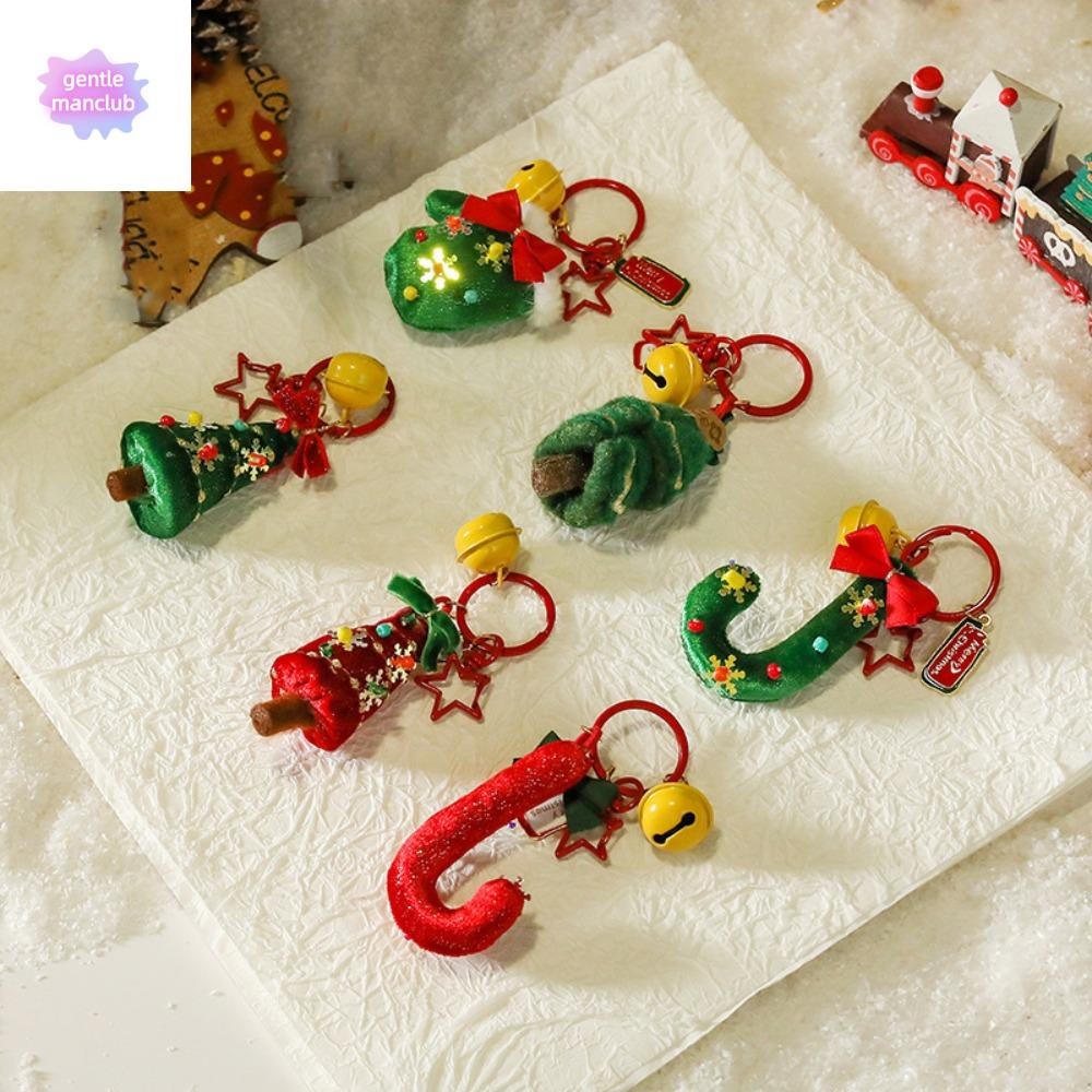 Gentlemanclub จี้ต้นคริสต์มาส, Cane Soft Christmas Key Ring, จี้ห้อย ...
