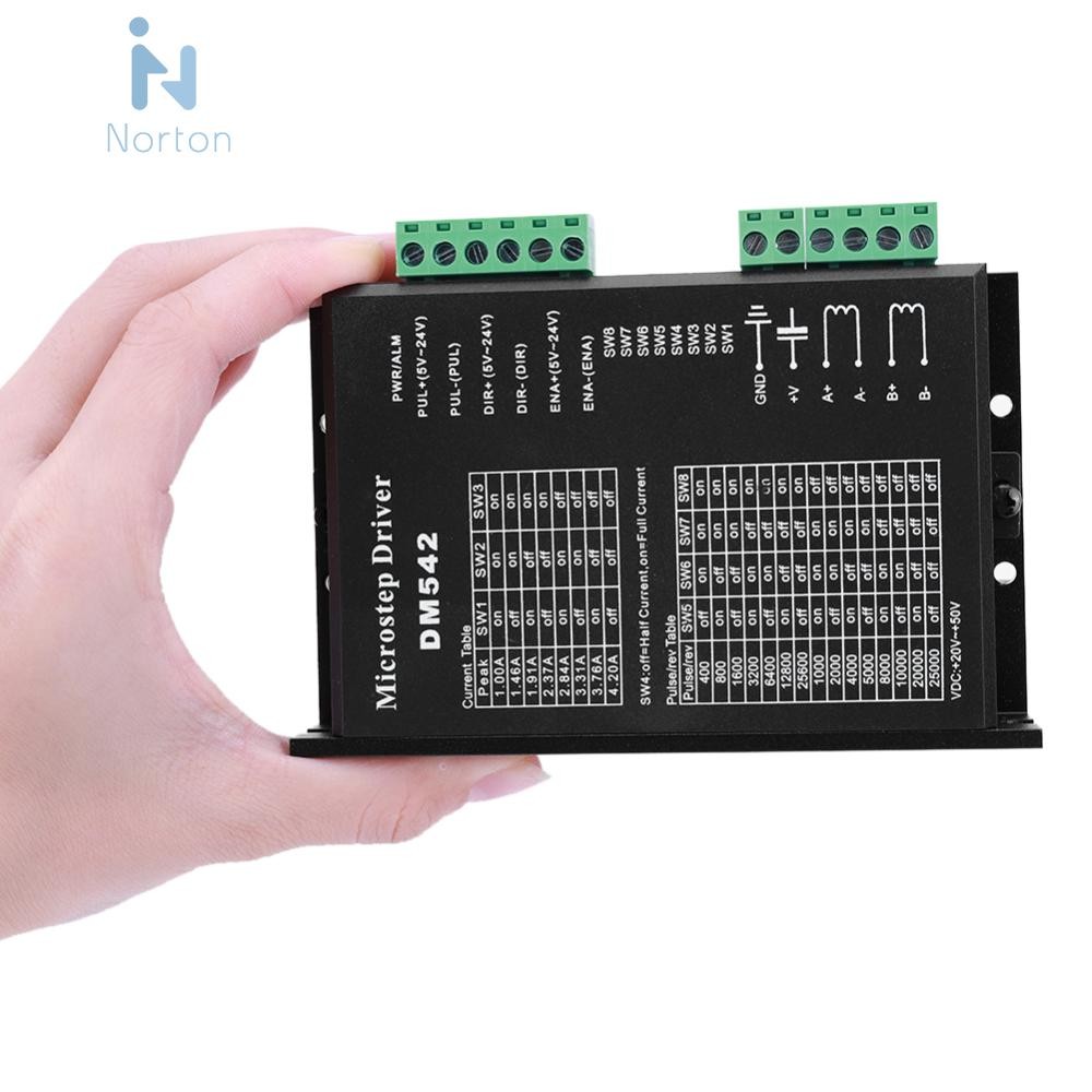 Dm542 DM556 Digital Stepping Motor Driver 20-50V DC Max 5.6A สําหรับ Nema 17 23 [Norton.th ...