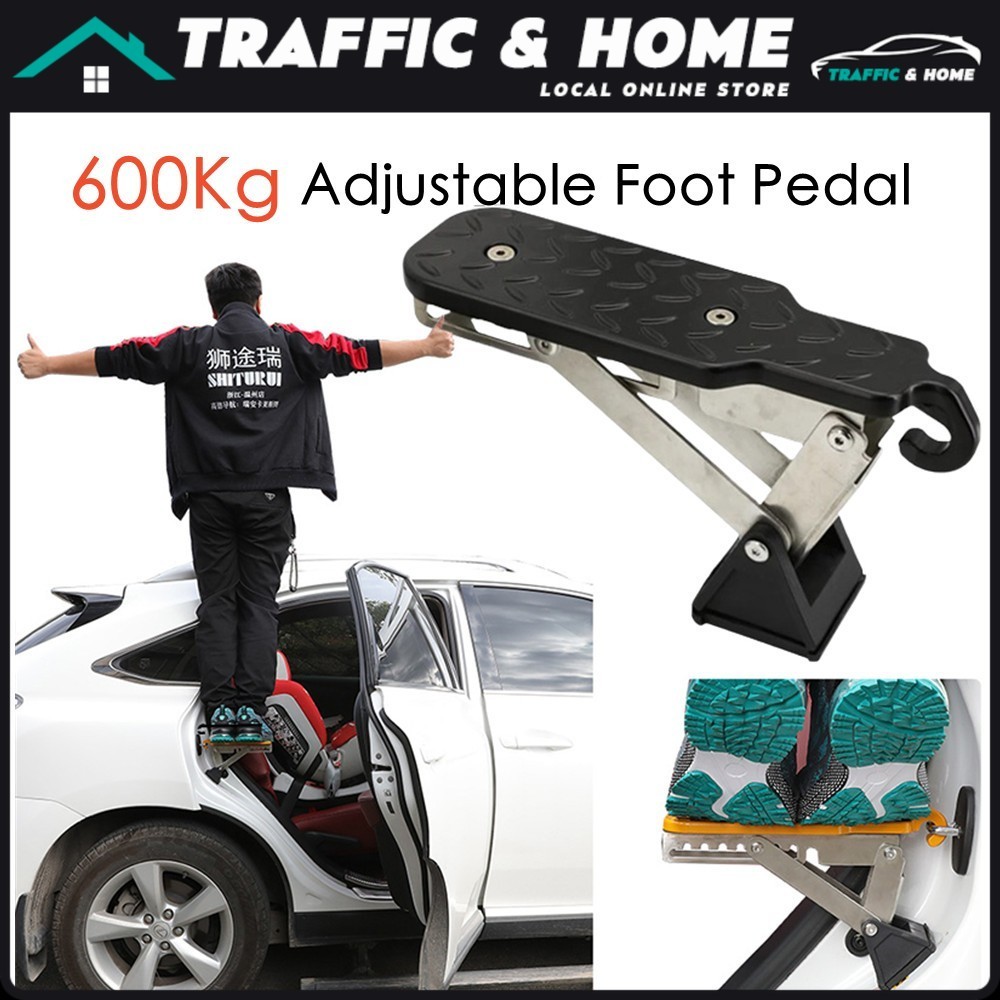 Universal Cardoor Step Latch Hook รถบันไดพับเท้าเหยียบหลังคารถ Rack ...