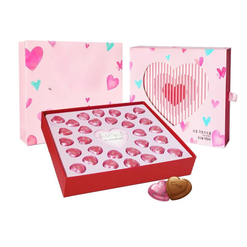 Zejun กล่องของขวัญช็อกโกแลตสามพับสีสันสดใสพร้อมนม Xinyu คริสต์มาส | Shopee Thailand