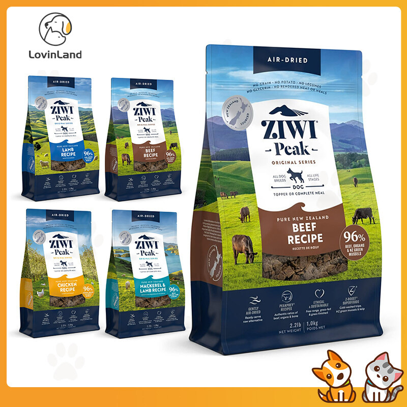 Ziwi Peak Air-Dried Dog Food All Natural High Protein Grain Free และ Limited Ingredient พร้อม ...